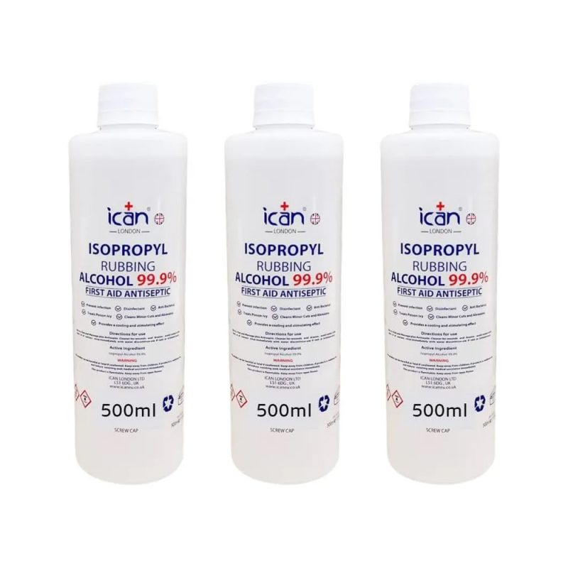 Pure Isopropyl Rubbing Alcohol First Aid Antiseptic - Zoja